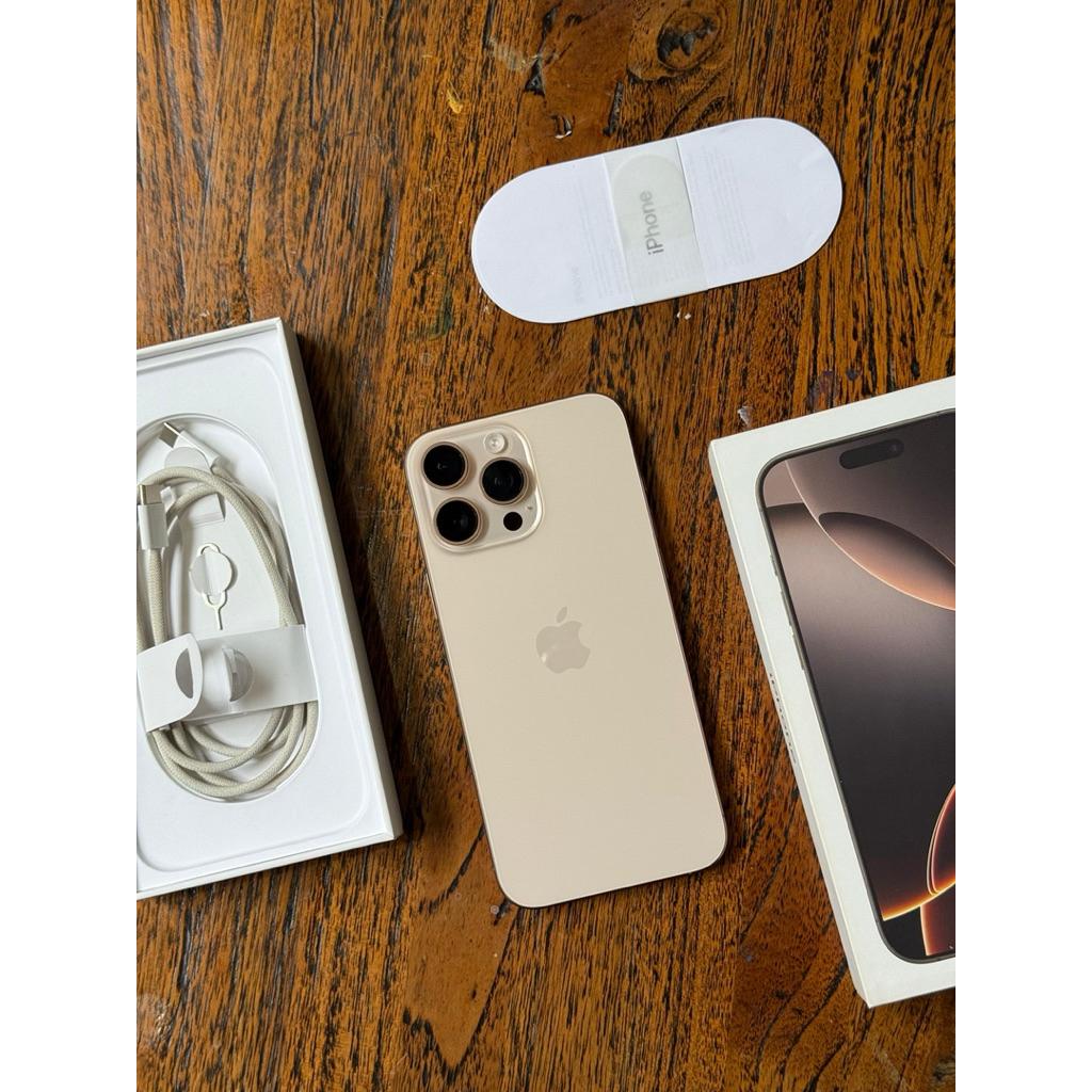 Jual iPhone 16 Promax 256 Desert Garansi Resmi | Shopee Indonesia