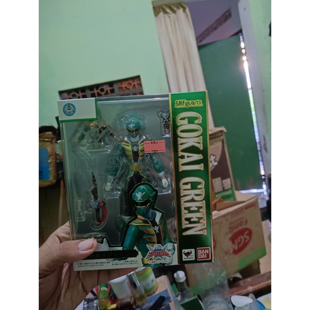 Jual SHF Kaizoku Sentai Gokaiger green Bandai | Shopee Indonesia