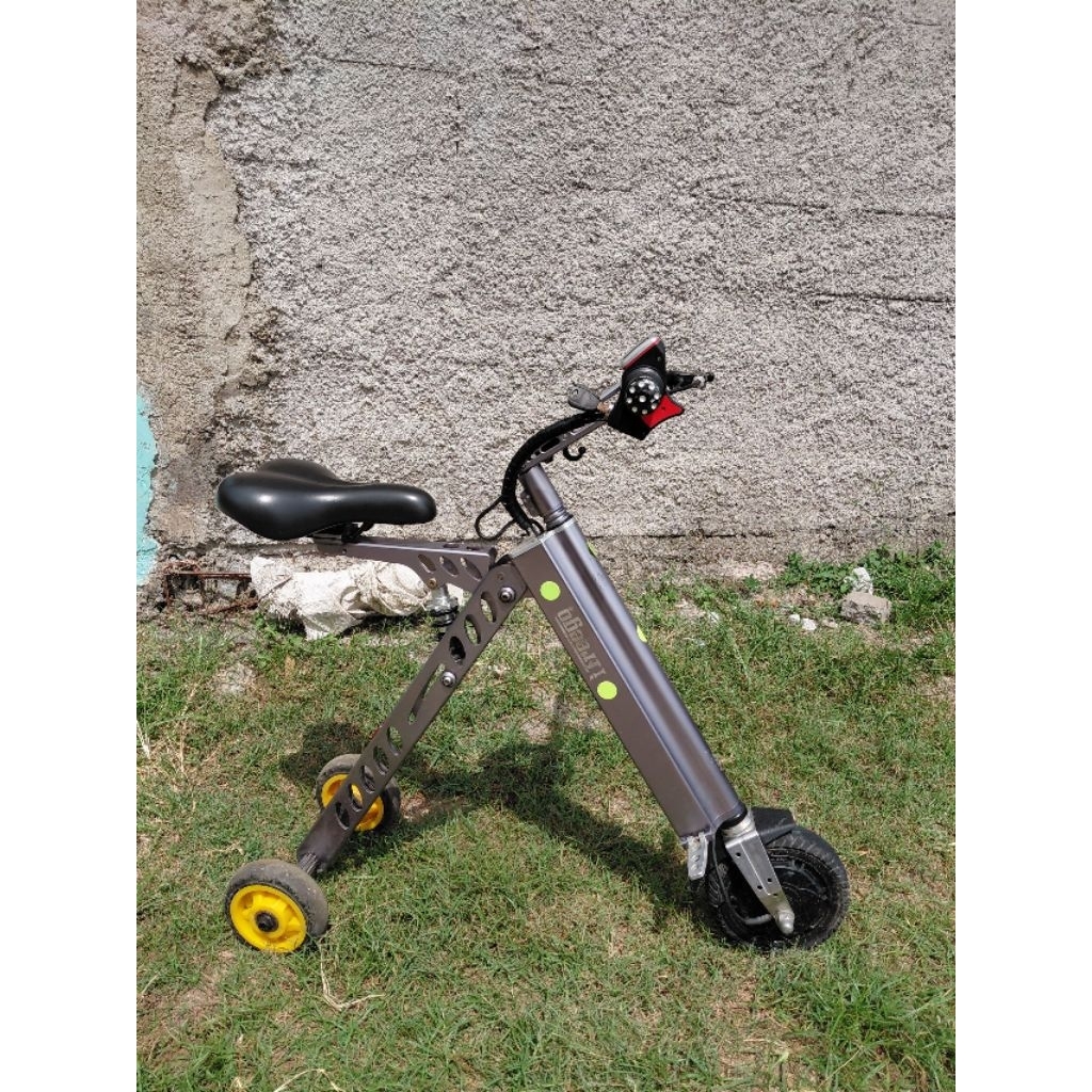 Jual Sepeda Listrik Lipat Foldable Electrik Scooter Bicycle Second ...