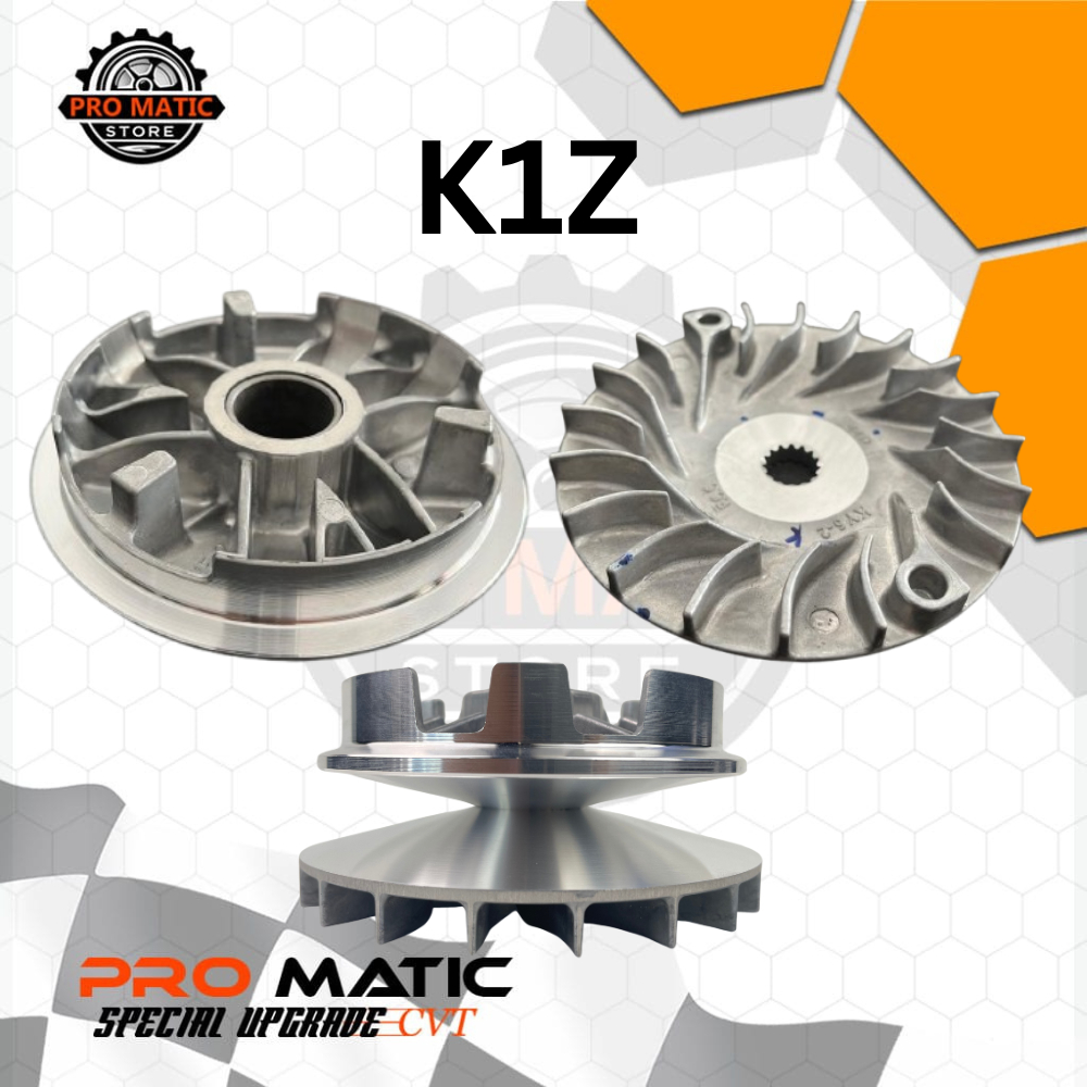 Jual PULLEY SET BUBUT CUSTOM 13,5°/13,8°KODE PART K1Z PCX 160 VARIO 160 ...