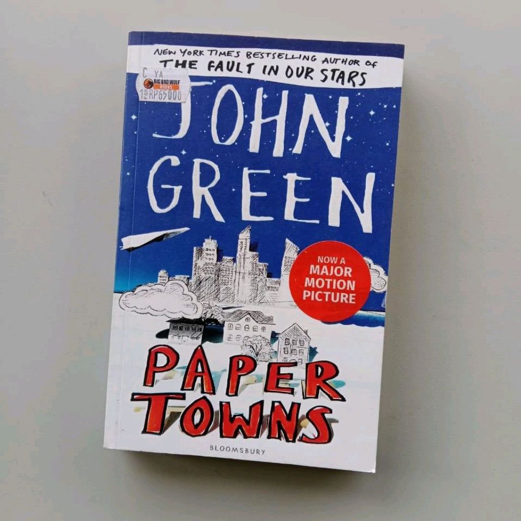 Jual PAPER TOWNS - JOHN GREEN ORIGINAL | Shopee Indonesia