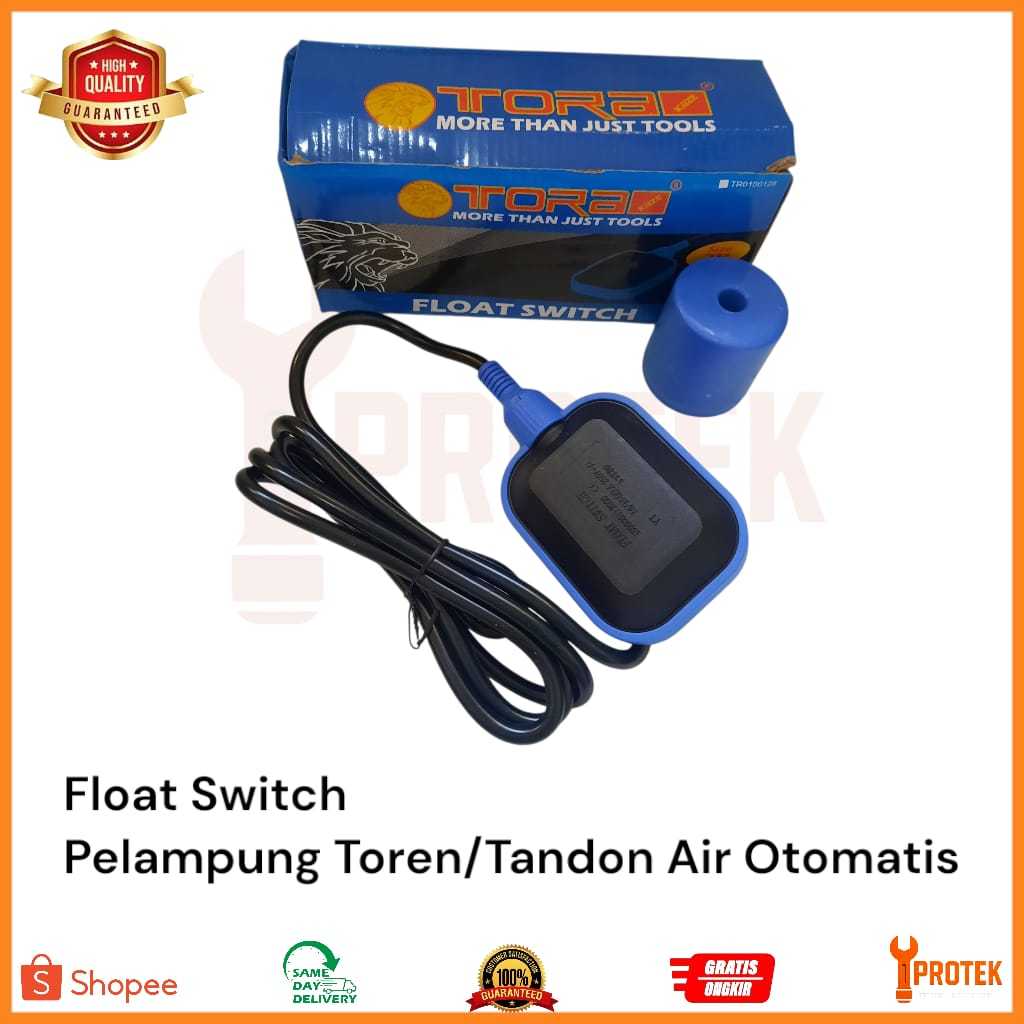 Jual FLOAT SWITCH PELAMPUNG OTOMATIS POMPA AIR KABEL 3 METER TORA ...