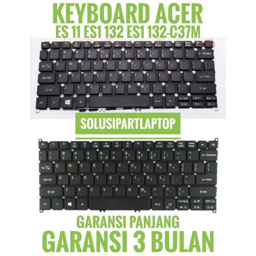 Jual KEYBOARD ACER ES1-132 BLACK | Shopee Indonesia