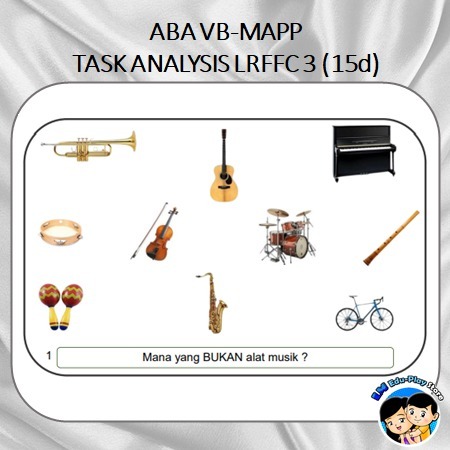 Jual Kartu ABA-VB LRFFC 3.15-d "Belajar Membedakan Mana Yang Bukan ...