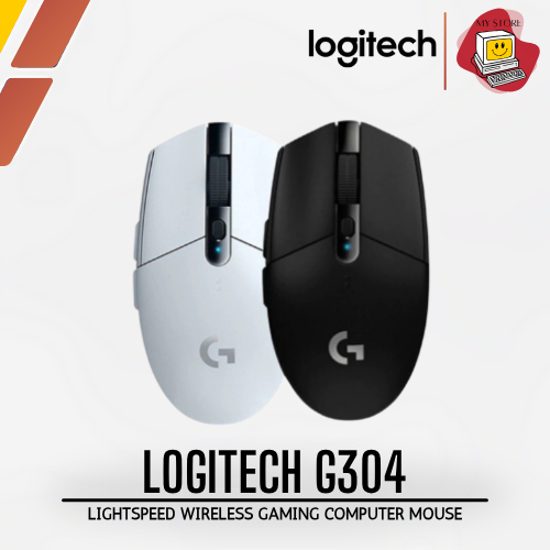 Jual Logitech G304 Lightspeed WIRELESS GAMING MOUSE MACRO 12K DPI G 304 ...