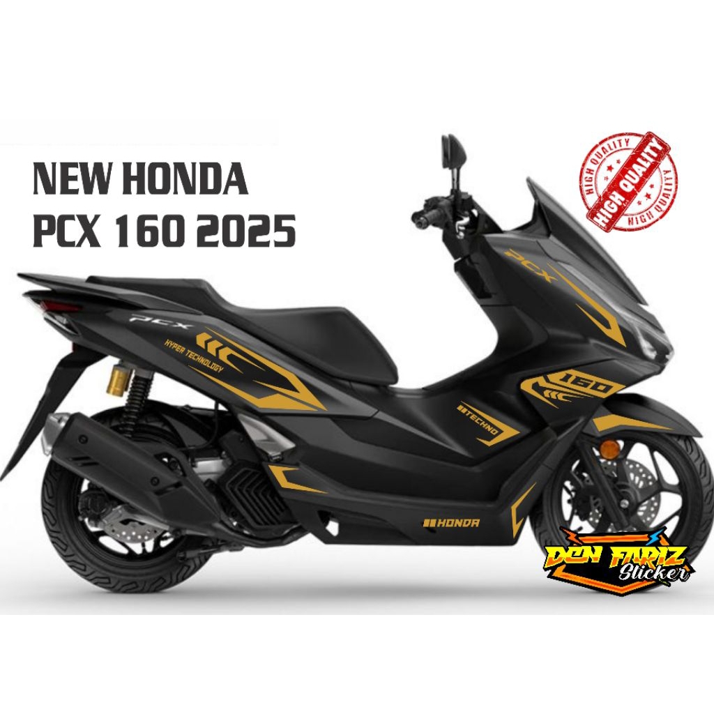 Jual Ditamensee - Striping Bodi Motor Honda PCX 160 2025 Stiker Full ...