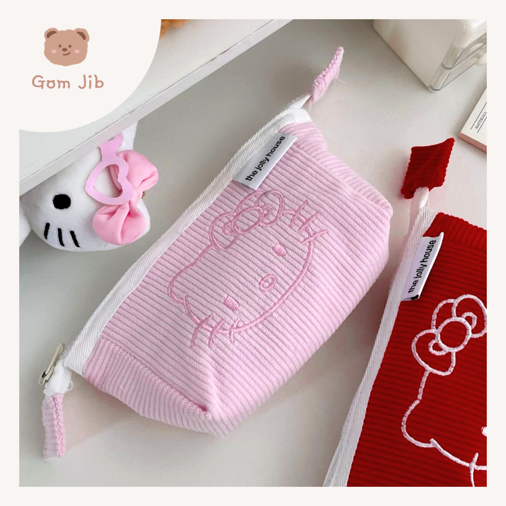 Jual Hello Kitty Pencil Case / Tempat Pensil Lucu / Kotak Pensil Pink ...