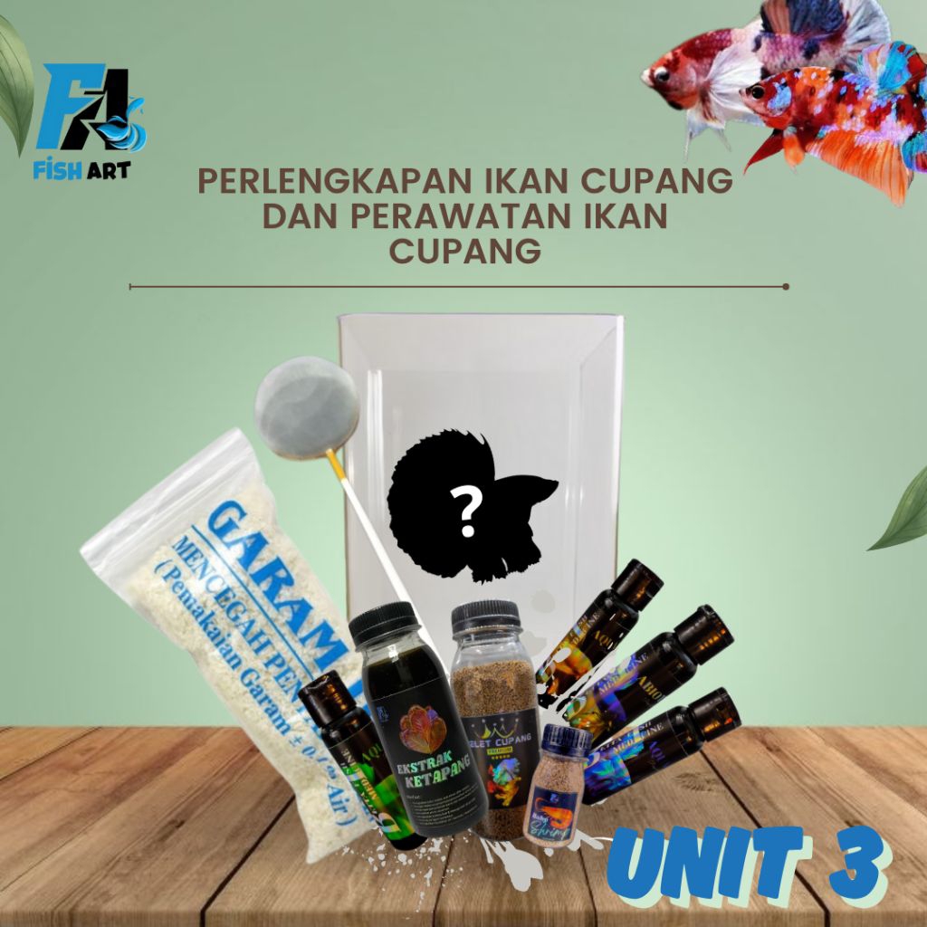 Jual Fish Art • Paket Lengkap Perawatan dan Pengobatan Ikan Cupang ...