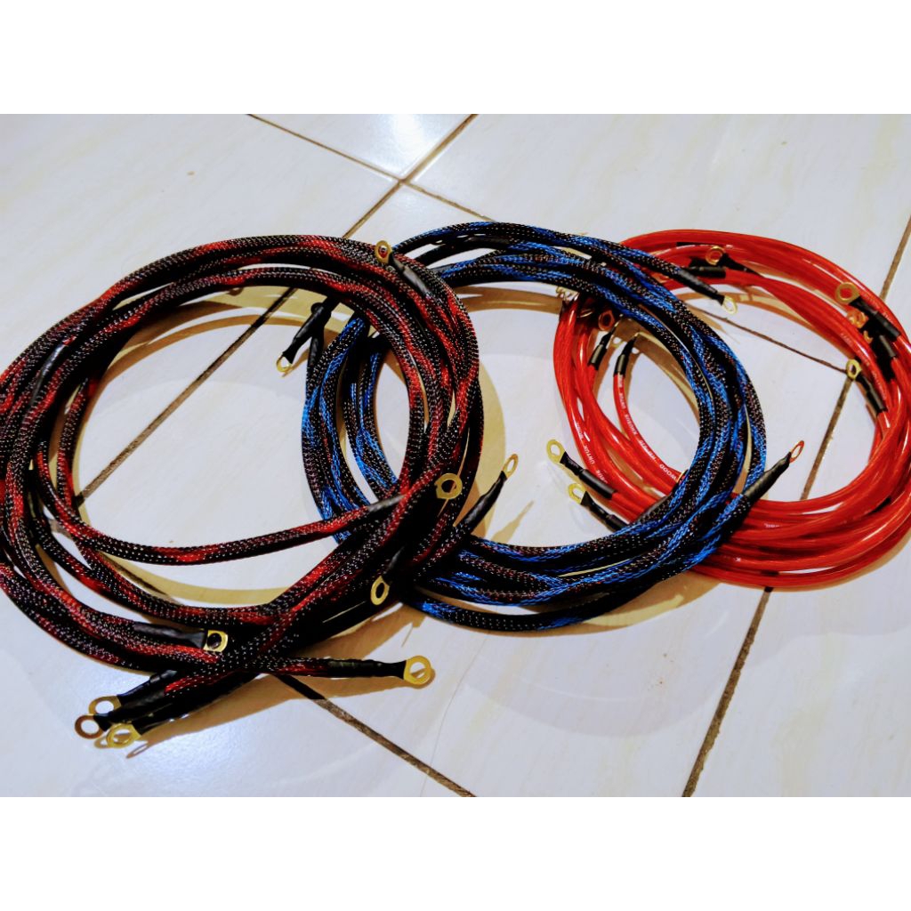 Jual KABEL AKI KABEL GROUND MOBIL MOTOR 8 AWG | Shopee Indonesia