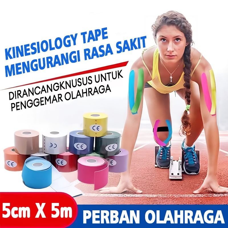 Jual Kinesio Tape Original Tapping / Kinesiology Olahraga / Kinesology ...