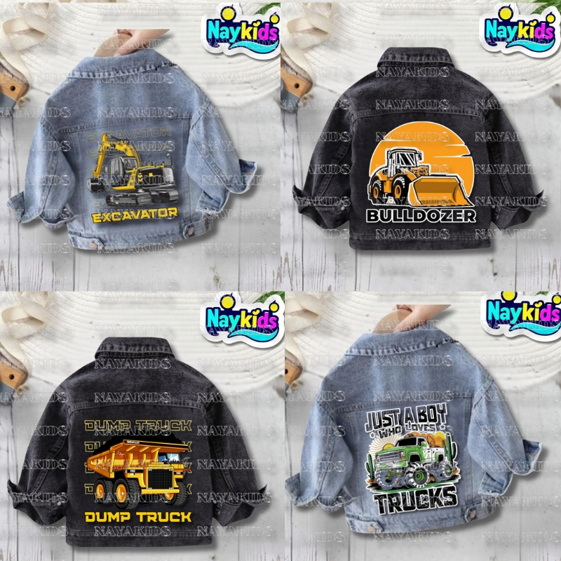 Jual Jaket Anak Jeans Usia 1 - 7 Tahun Berkarakter Snow Blue Dan Snow ...