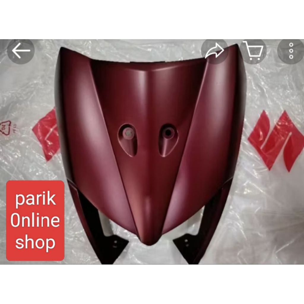 Jual Tameng Lampu Depan Warna Merah Doff Suzuki Nex 2 | Shopee Indonesia