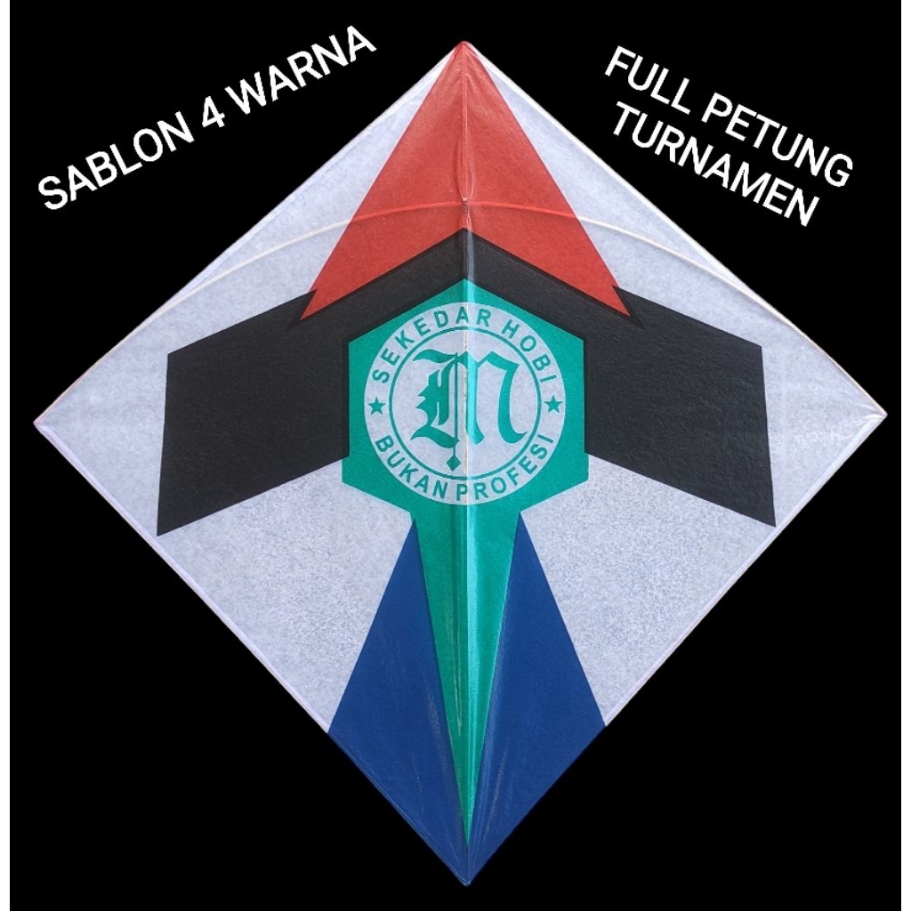 Jual Layangan Sukhoi Turnamen 4 Warna Full Petung Layang-Layang Sukoi ...