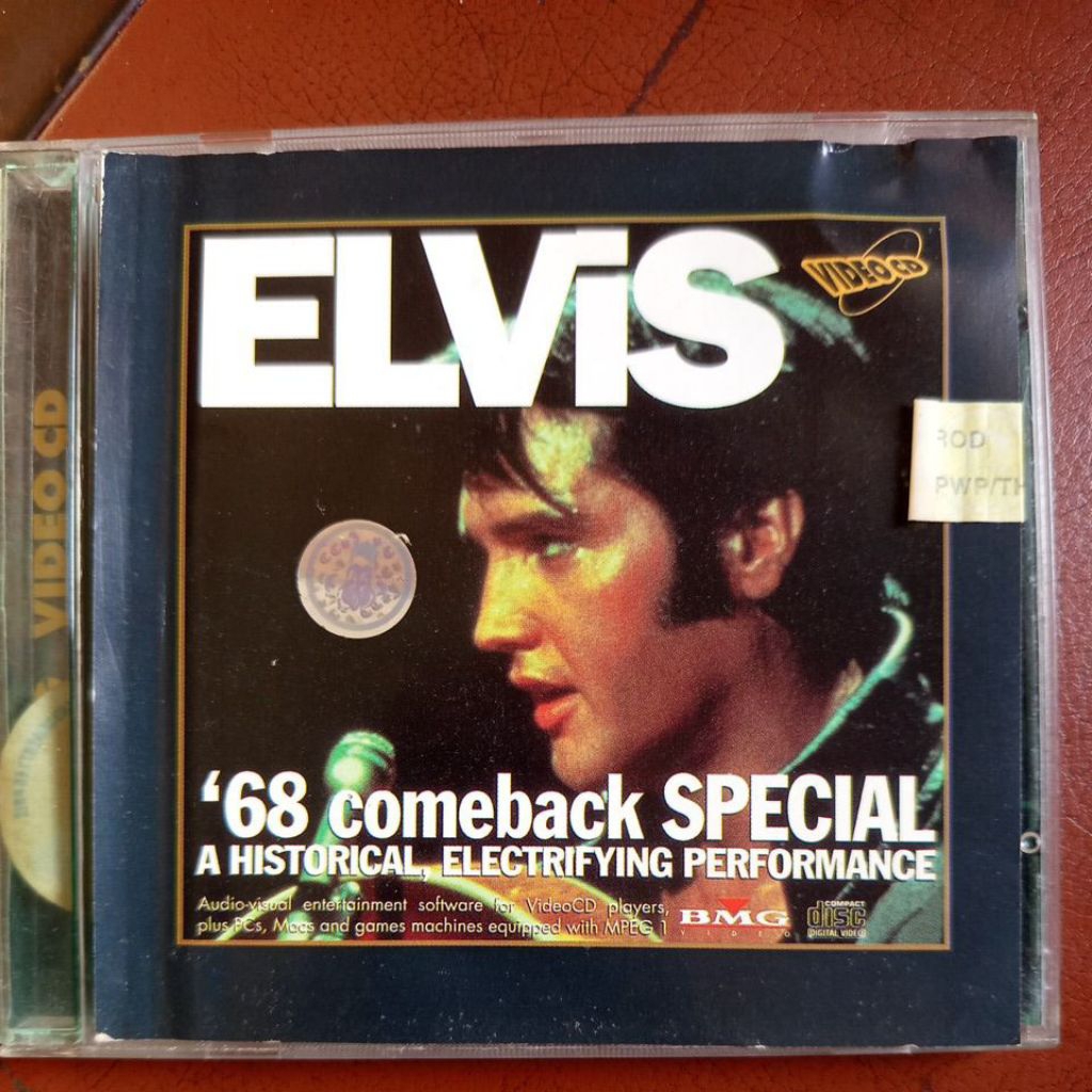 Jual VCD Musik ELVIS PRESLEY '68 comeback special side B | Shopee Indonesia