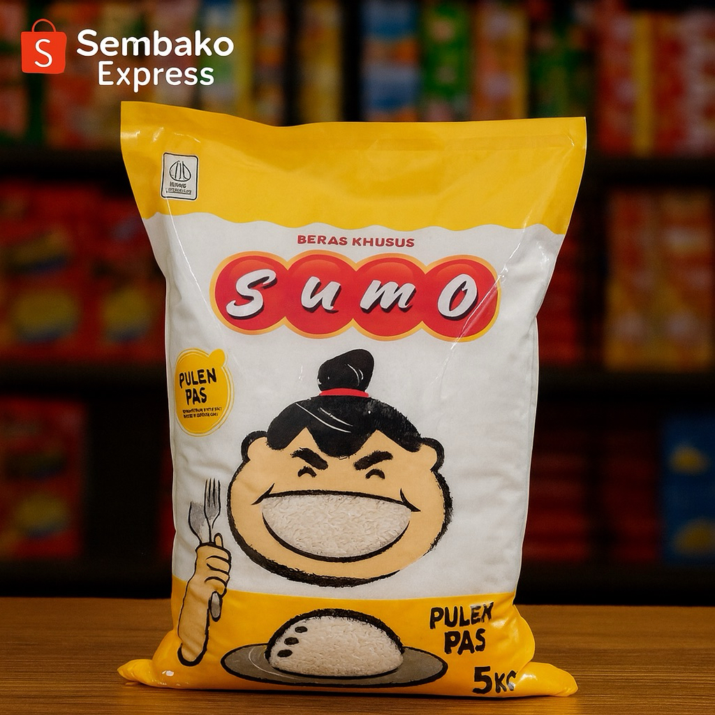 Jual Beras Sumo Kuning Pulen Pas 5kg – Beras Khusus Kualitas Premium ...