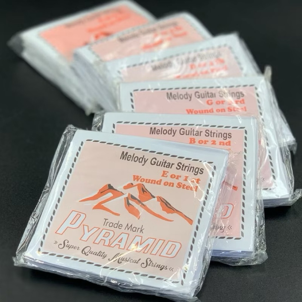 Jual Pyramid tali gitar akustik no.1-6 murah per pc | Shopee Indonesia