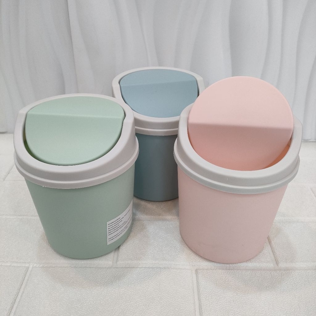 Jual Official BALI MINISO Tempat Sampah Lotso Tong Sampah Mini Lucu Trash Can Kotak Penyimpanan ...