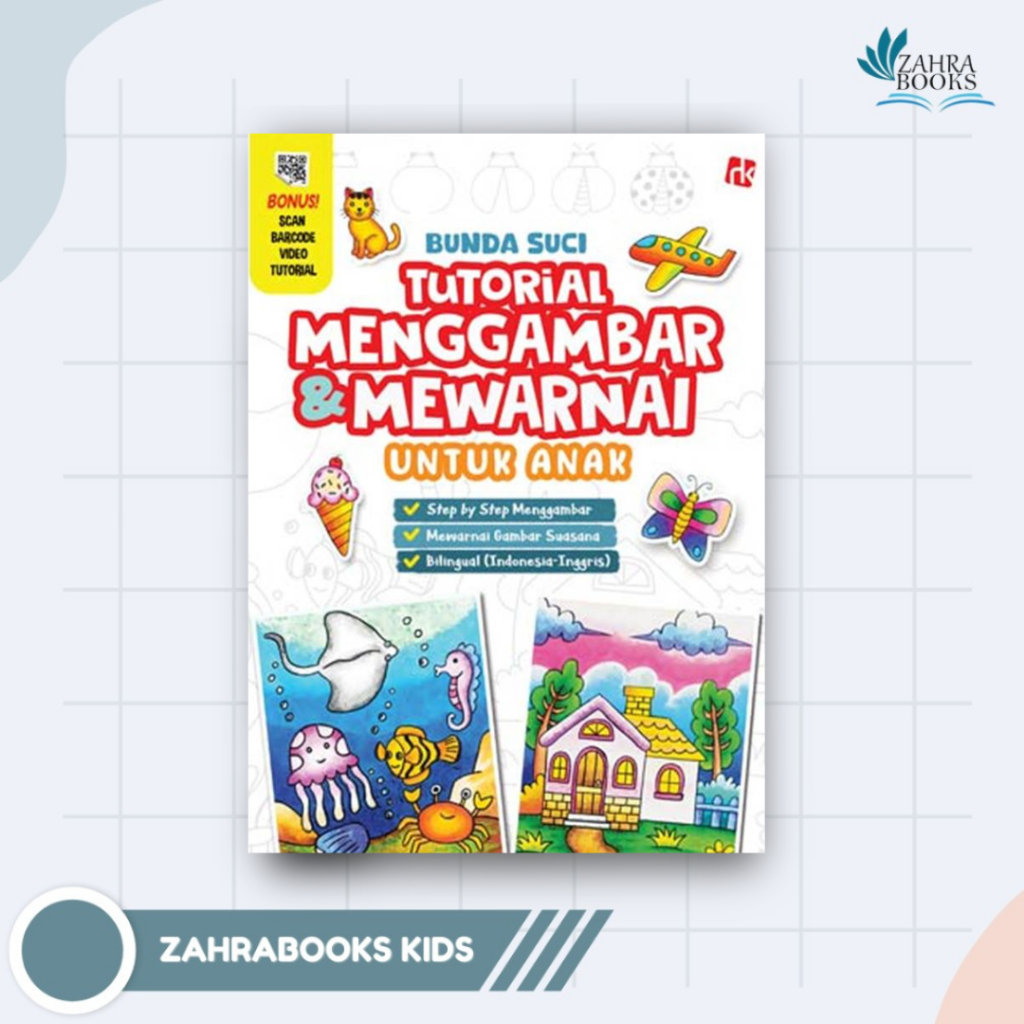 Jual AG - Buku Tutorial Menggambar & Mewarnai Untuk Anak By Bunda Suci ...