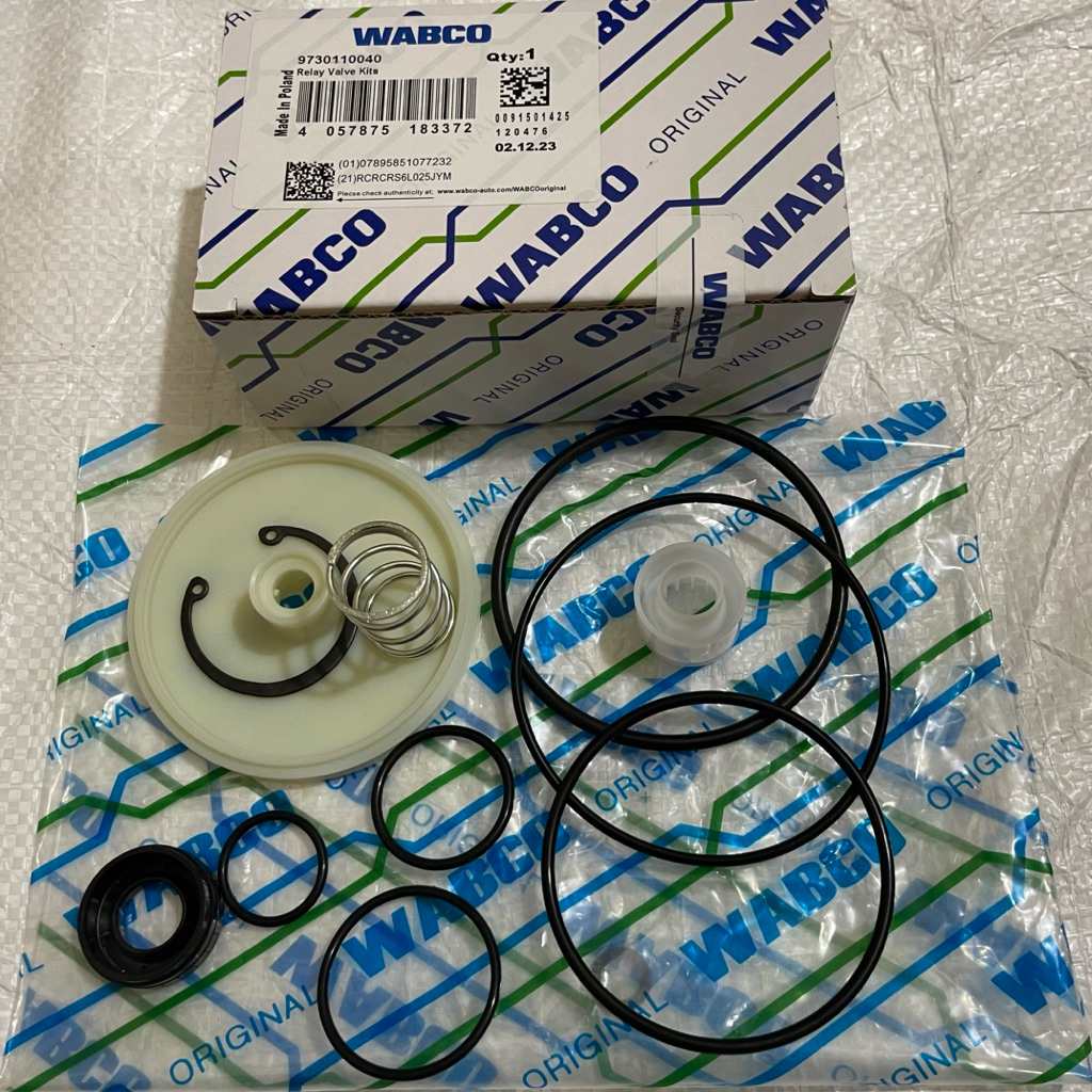 Jual REPAIR KIT RELAY VALVE KURA KURA HINO LOHAN 500 KOMPLIT WABCO ...