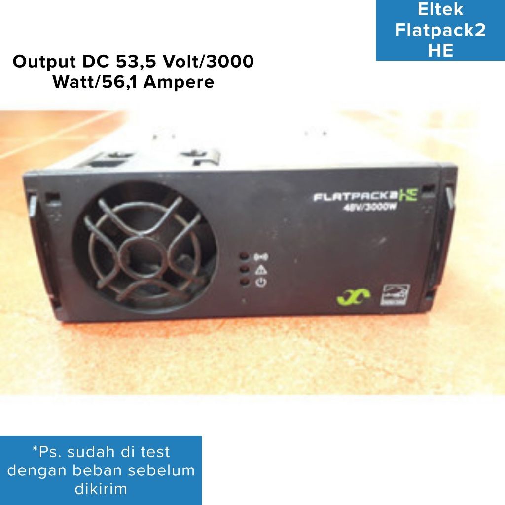 Jual Power Supply PSU SMPS Switching Eltek Flatpack2 48/3000 HE 53.5 ...