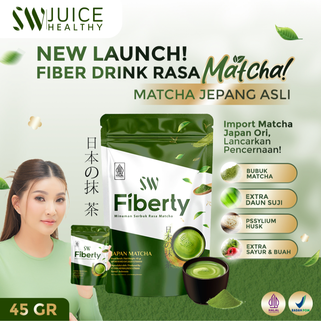 Jual ( 45 gr ) Sarwendah SW Fiberty Detox & Healthy - Membantu ...