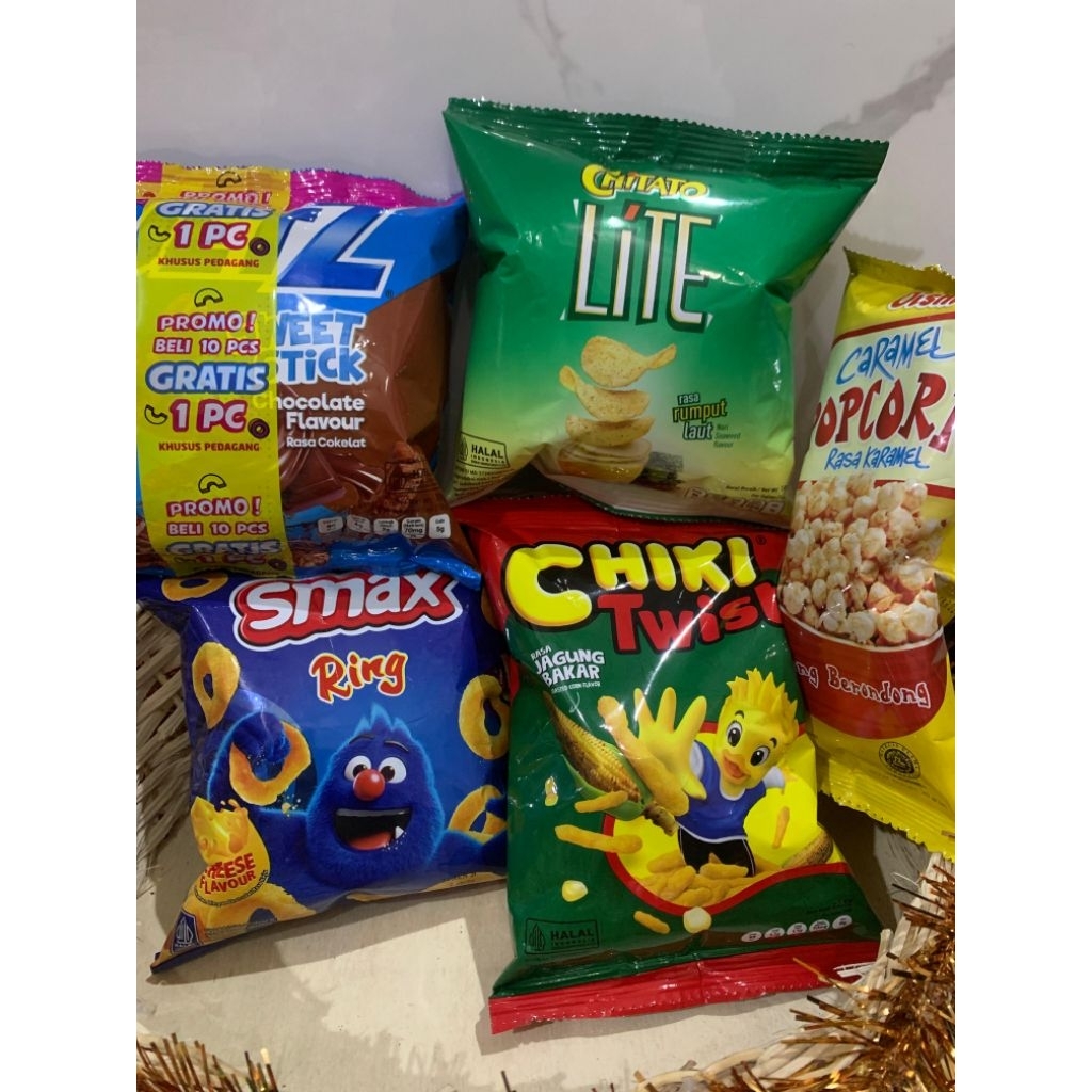 Jual MURAH BANGET Chiki Satuan Snack Ulang tahun Chiki Balls Taro Jetz ...