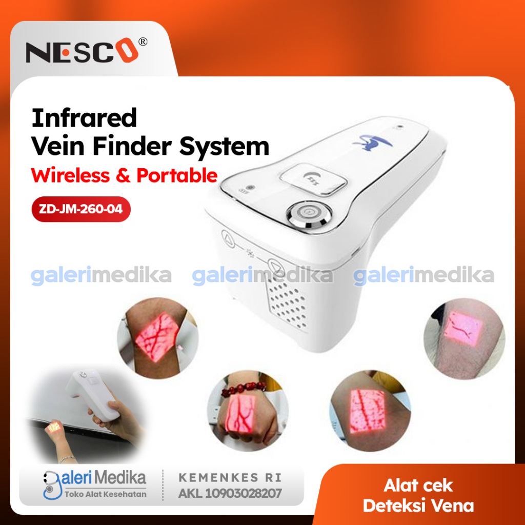 Jual NESCO Infrared Vein Finder System ZD-JM-260-04 Alat Pencari Vena ...
