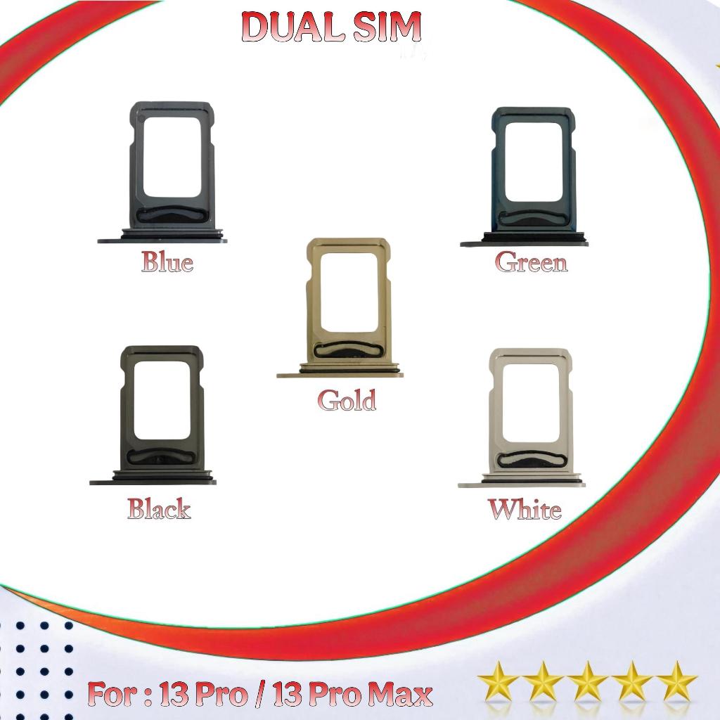 Jual SLOT SIM CARD SIM TRAY DUAL / GANDA 13 PRO / 13 PRO MAX ORIGINAL ...
