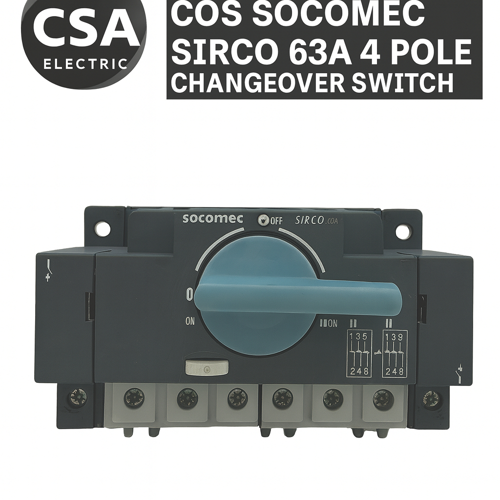 Jual Change Over Switch COS Socomec 63A 4P Sircover 63 Ampere 4 Kutub ...