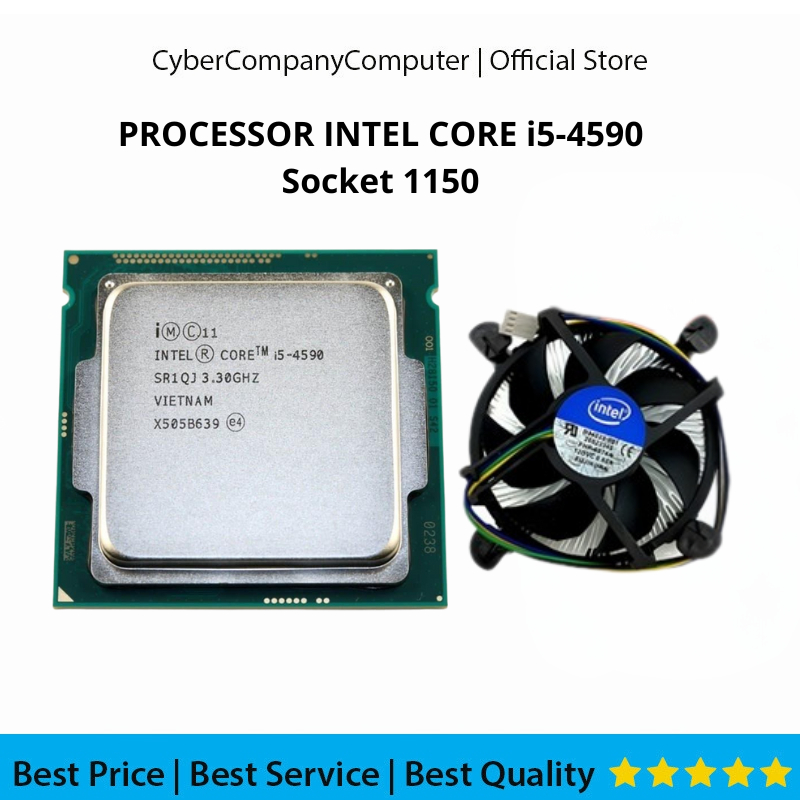 Jual Processor Intel Core i5-4590 Gen4 LGA 1150 3.70GHz - Processor i5 ...