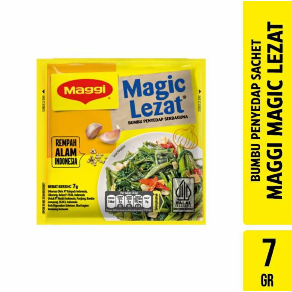 Jual Maggi Megic Lezat Bumbu Penyedap Serbaguna Rempah alam indonesia ...