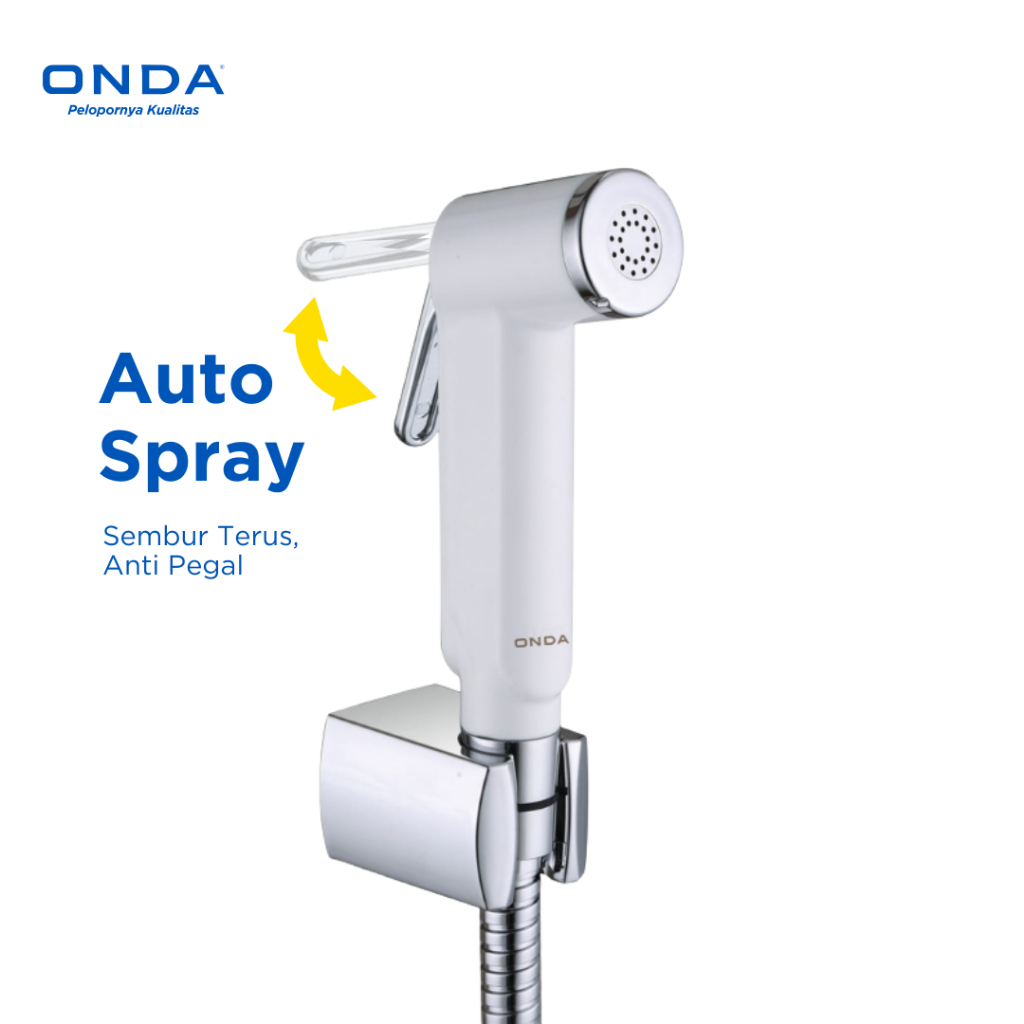 Jual Idamamstore - ONDA Jet Shower Closet S 21 Glacier White Bidet ...