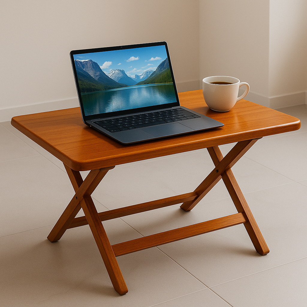 Jual Meja Lipat Meja Belajar Meja laptop Meja Portable Terbuat dari ...