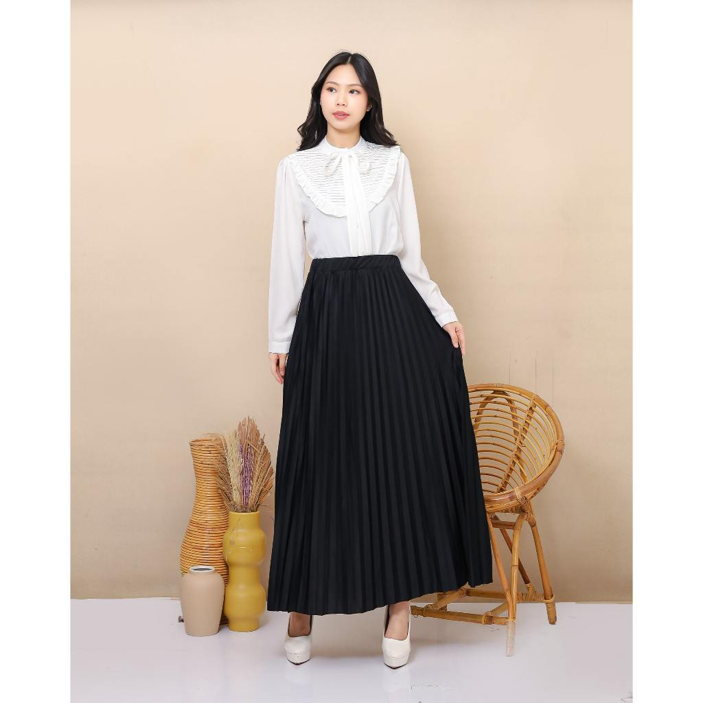 Jual ROK PLISKET PREMIUM POLOS WARNA WARNI KASUAL DAN ADEM IMPORT - 236 ...