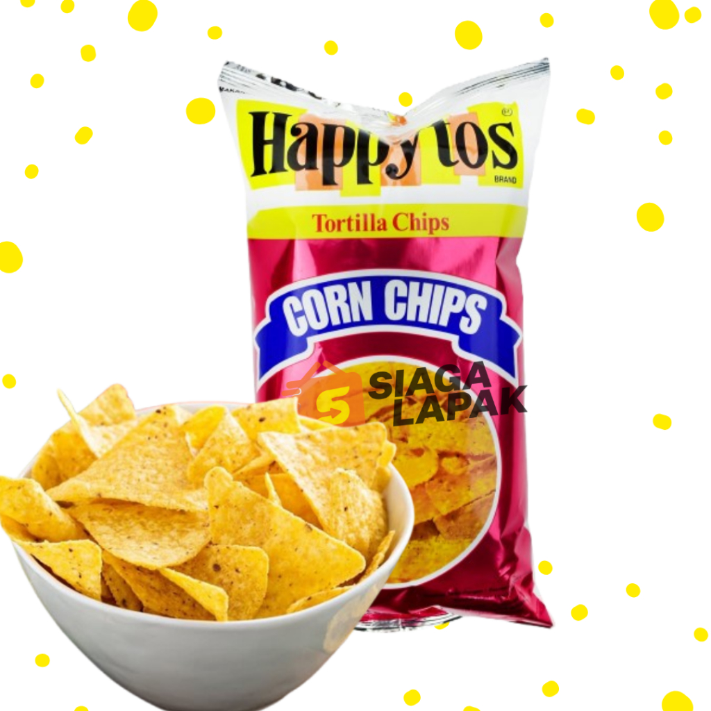 Jual Happytos Merah Corn Chips JUMBO 140gr Keripik Rasa Jagung Original ...