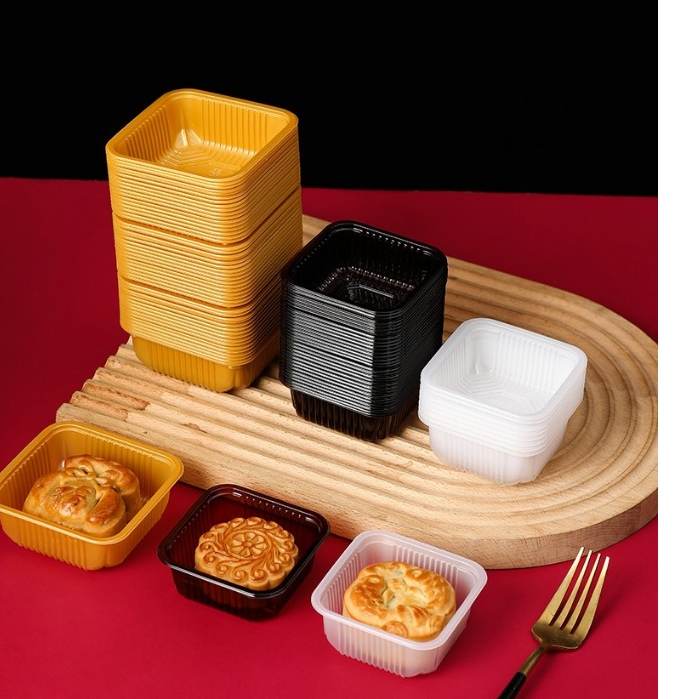 Jual Gold Doff White Milk Tray Mooncake Kue Kering Nastar Kukis / pp ...