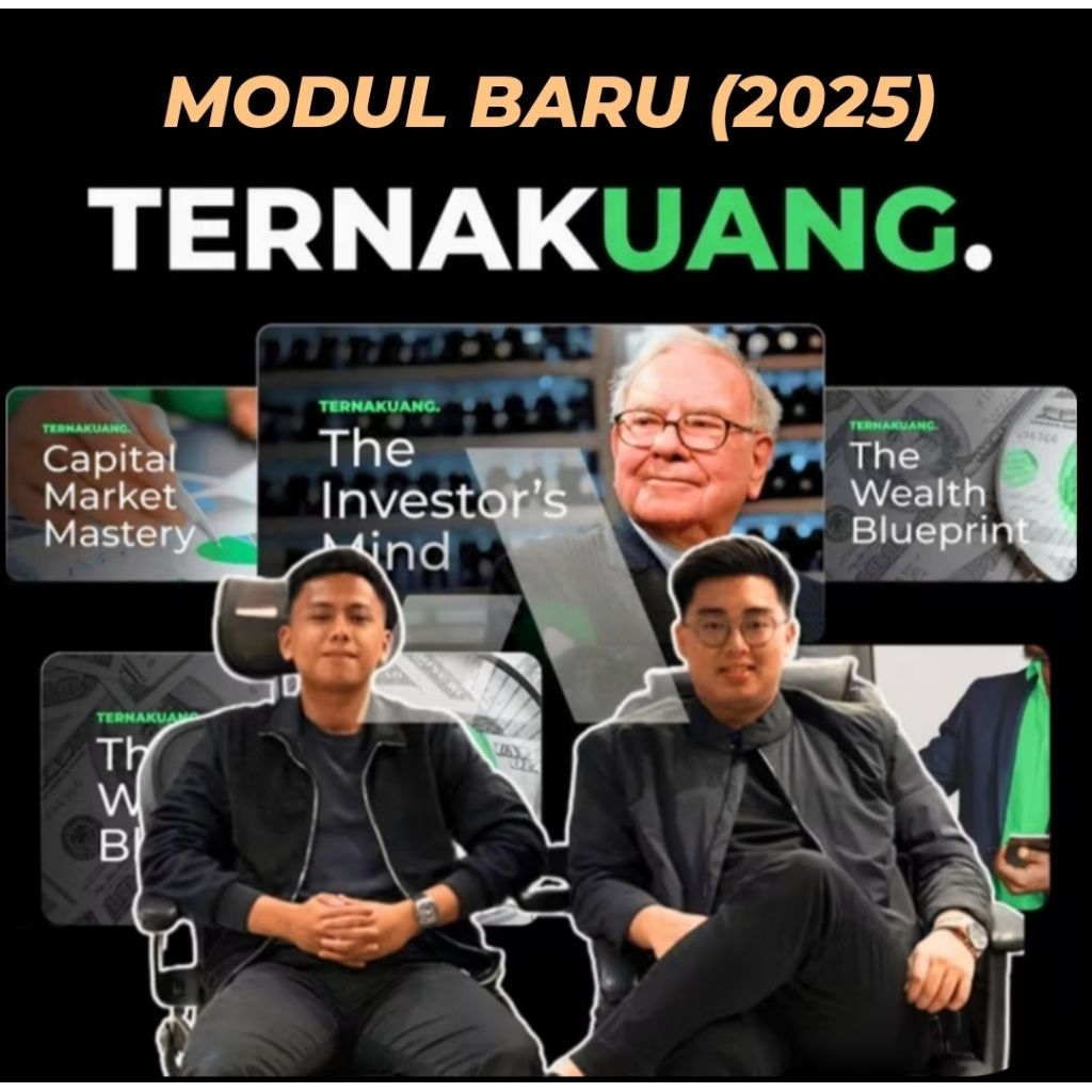 Jual Modul Baru Ternak Uang (2025) | Kelas Saham Timothy Ronald ...