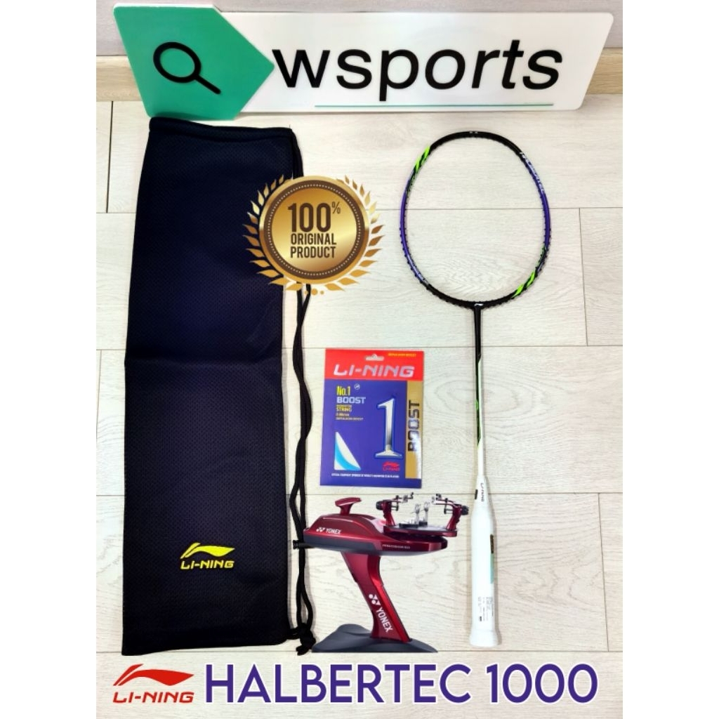 Jual Raket Badminton LiNing HALBERTEC 1000 Original | Shopee Indonesia