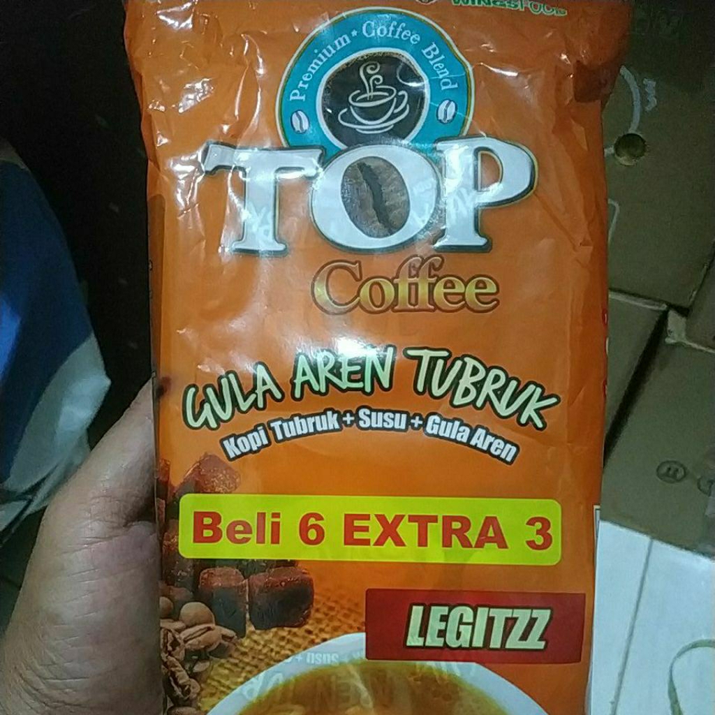 Jual Top Coffee Gula Aren Tubruk 1Pack (9x27g) | Shopee Indonesia