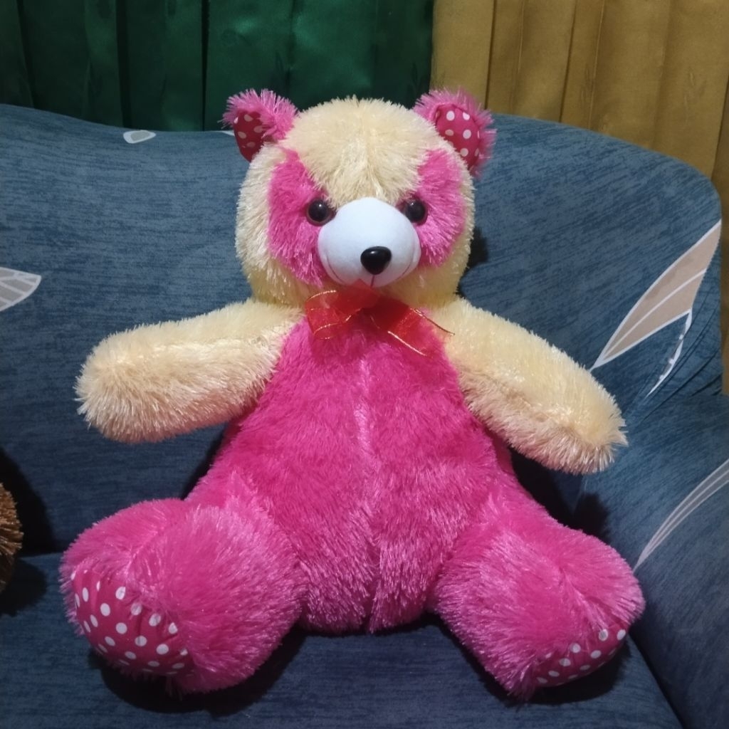 Jual Boneka beruang duduk Random Ukuran L 50x25cm | Shopee Indonesia