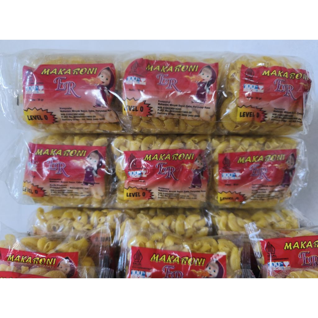 Jual makaroni er level original isi 12 pcs | Shopee Indonesia