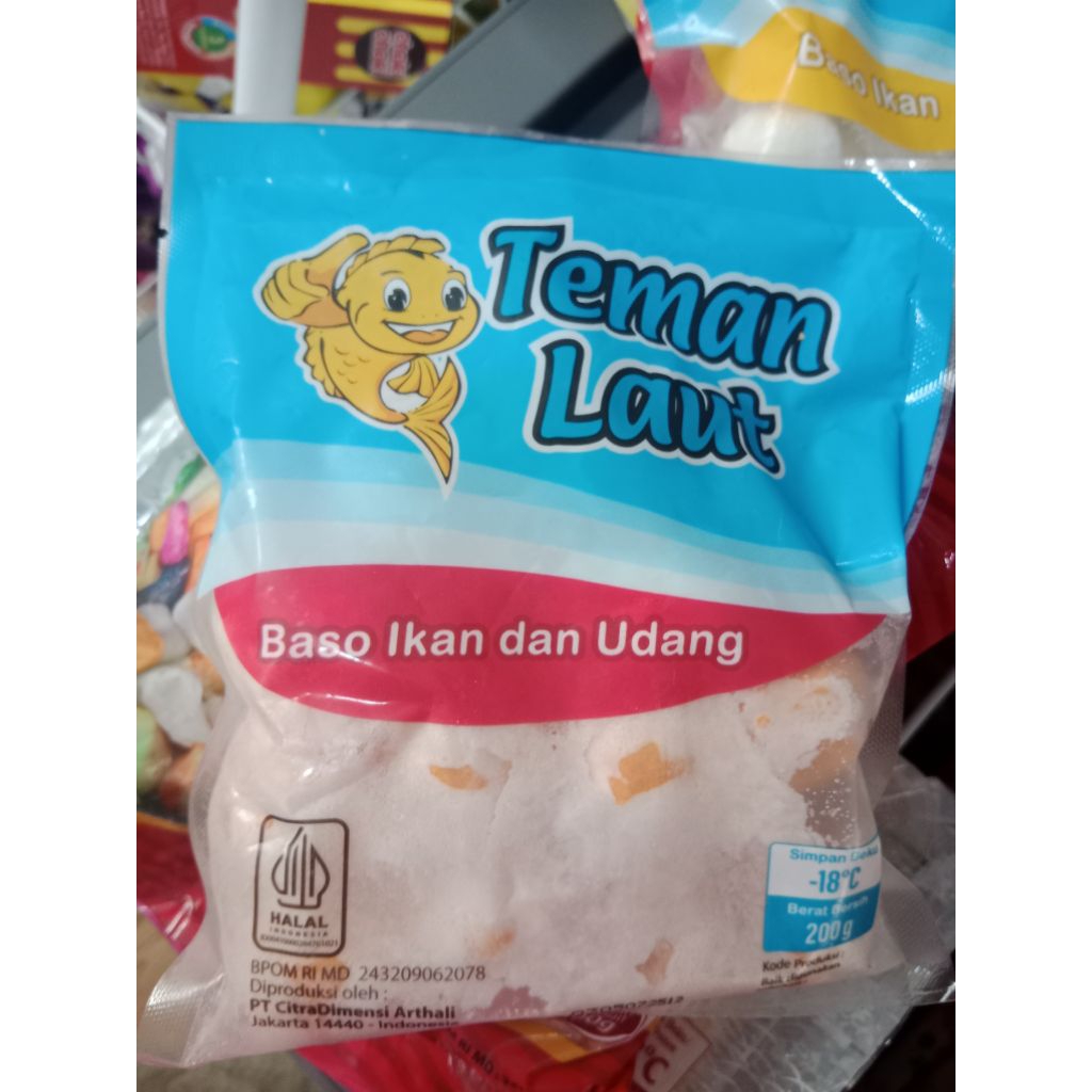 Jual teman laut baso ikan dan udang 200gr | Shopee Indonesia