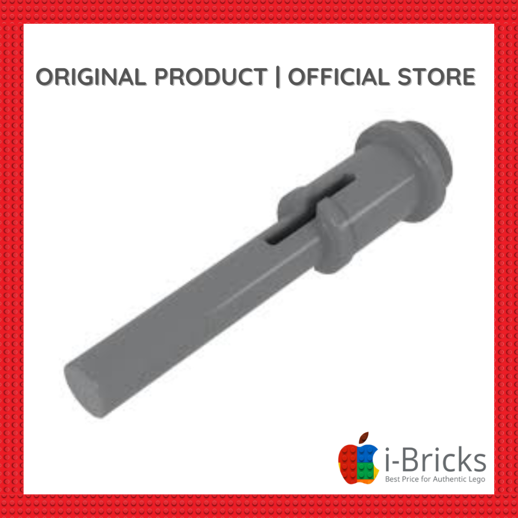 Jual Lego part 4520320 light bluish grey technic pin 1/2 with 2L ...