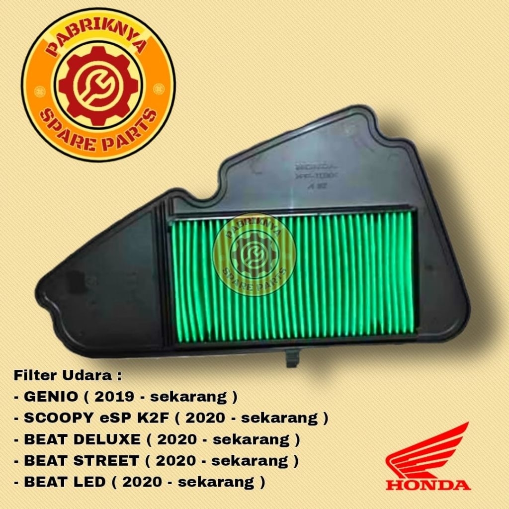 Jual Filter Udara GENIO, SCOOPY eSP K2F, BEAT DELUXE, BEAT STREET HONDA ...