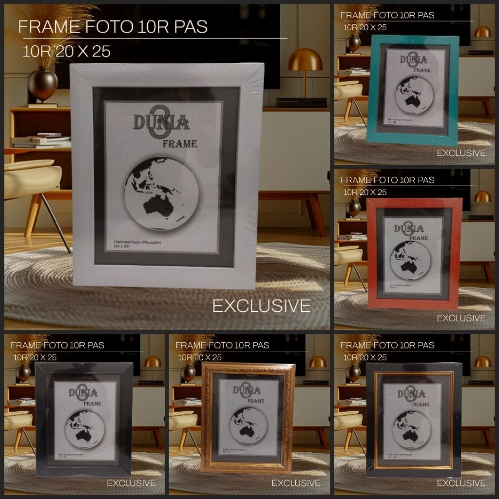 Jual FRAME PHOTO 10R PIGURA BINGKAI FOTO 10R 20X25 MINIMALIS (20x25cm ...