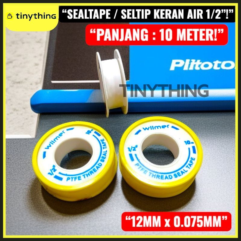 Jual Seal Tape Keran Isolasi Keran Sealtape Seltip Sealtip Seltape Kran ...