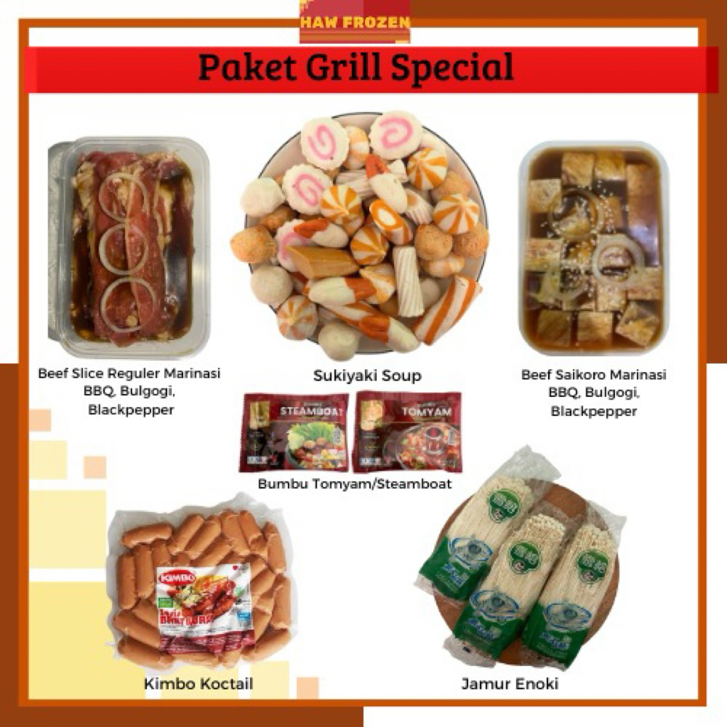 Jual Paket Grill Special | Shopee Indonesia