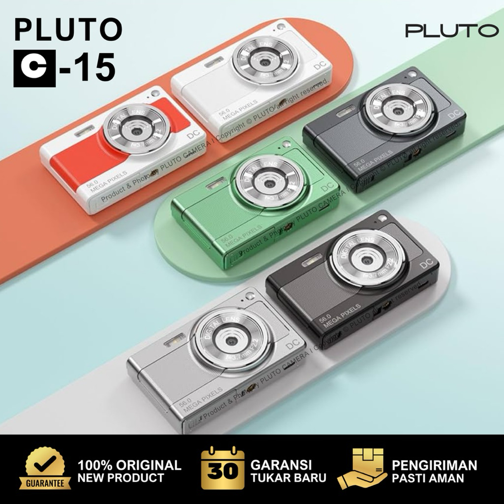 Jual PLUTO DC-15 Digital Camera Kamera Digital | Shopee Indonesia
