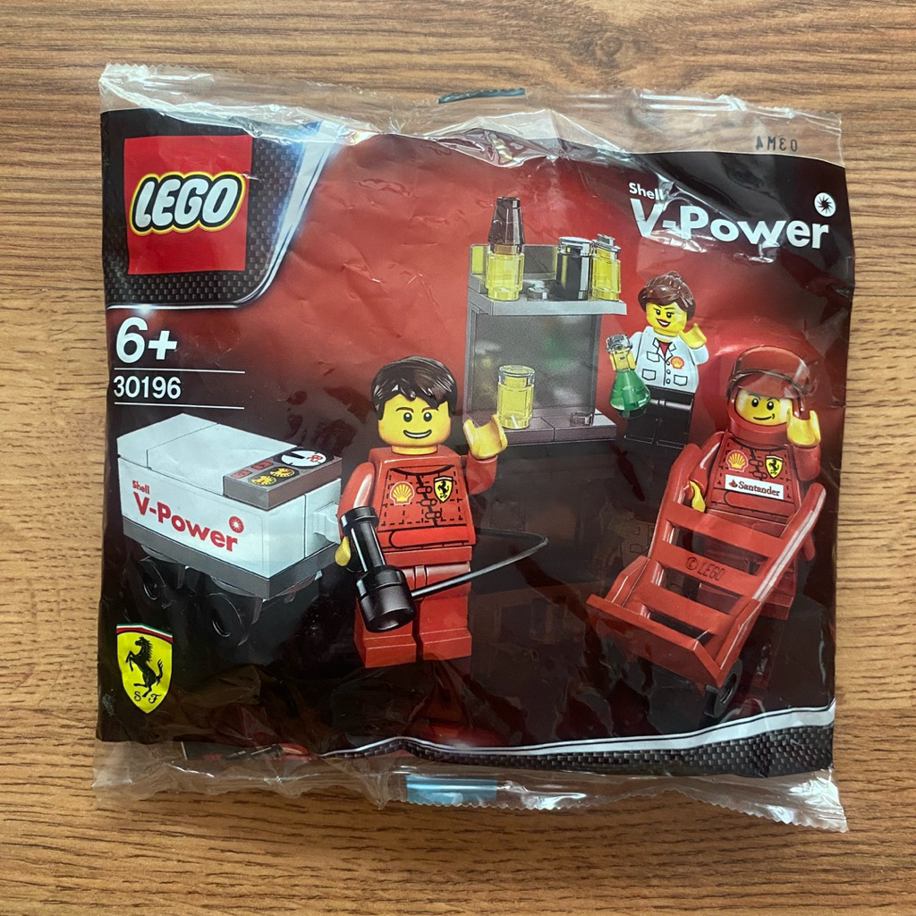 Jual NEW MAINAN ANAK LEGO SHELL FERRARI ORIGINAL PIT STOP 30196 RARE ...