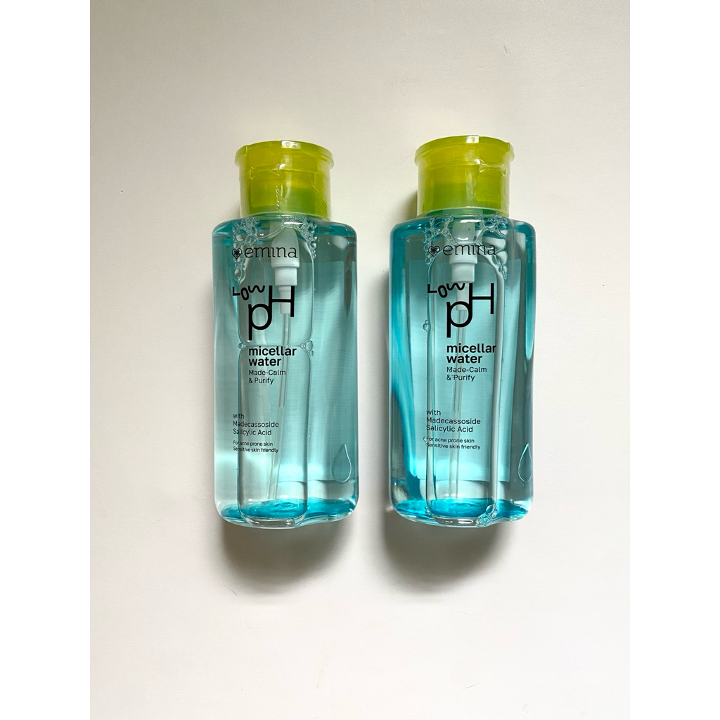 Jual Emina low PH micellar water 300ml (new & segel) | Shopee Indonesia